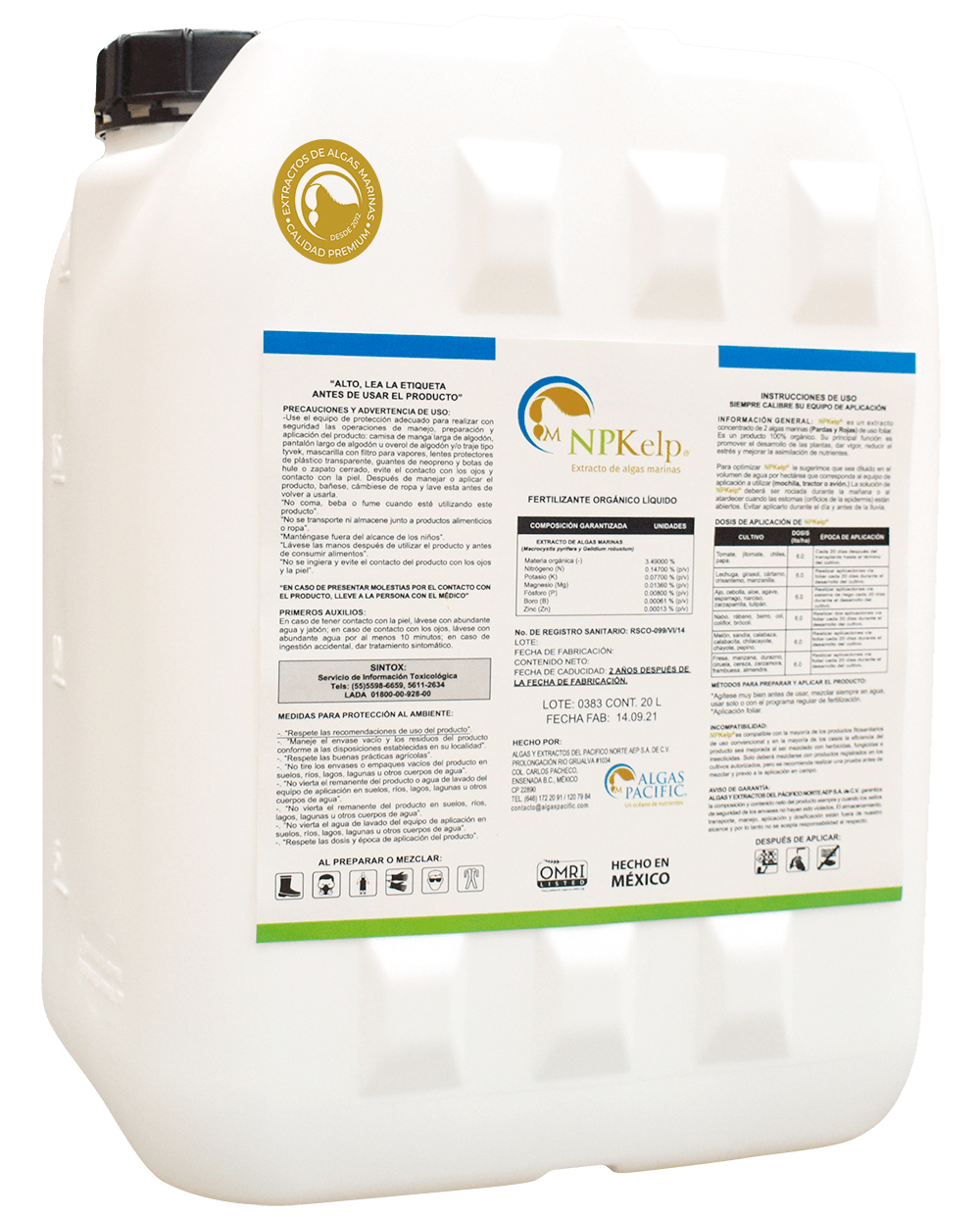 NPKelp | Algas Pacific