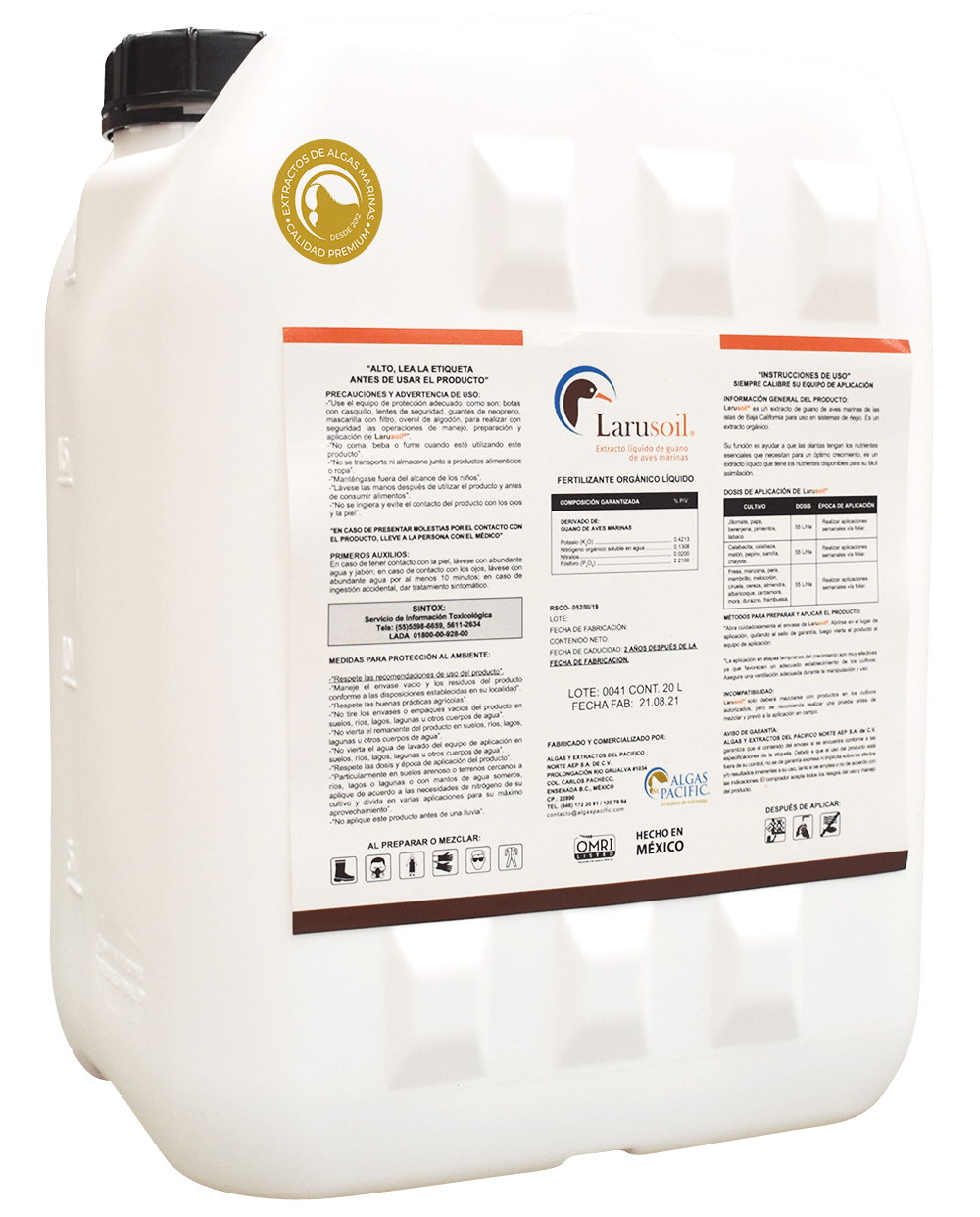 Larusoil | Algas Pacific